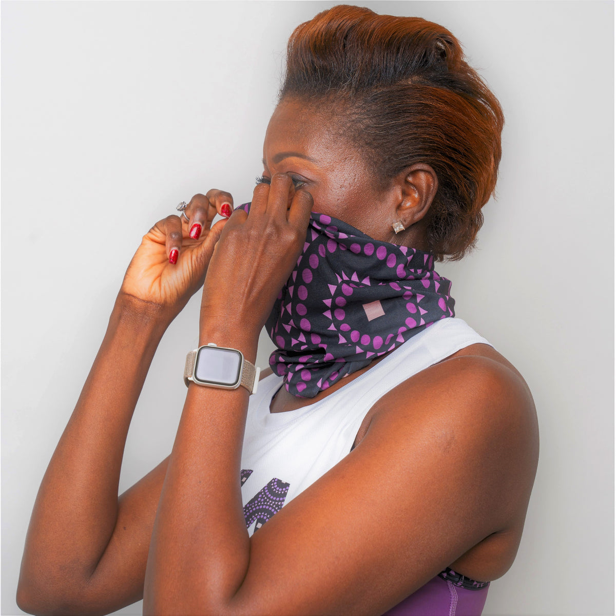 Signature Print Neck Scarf – TYNA